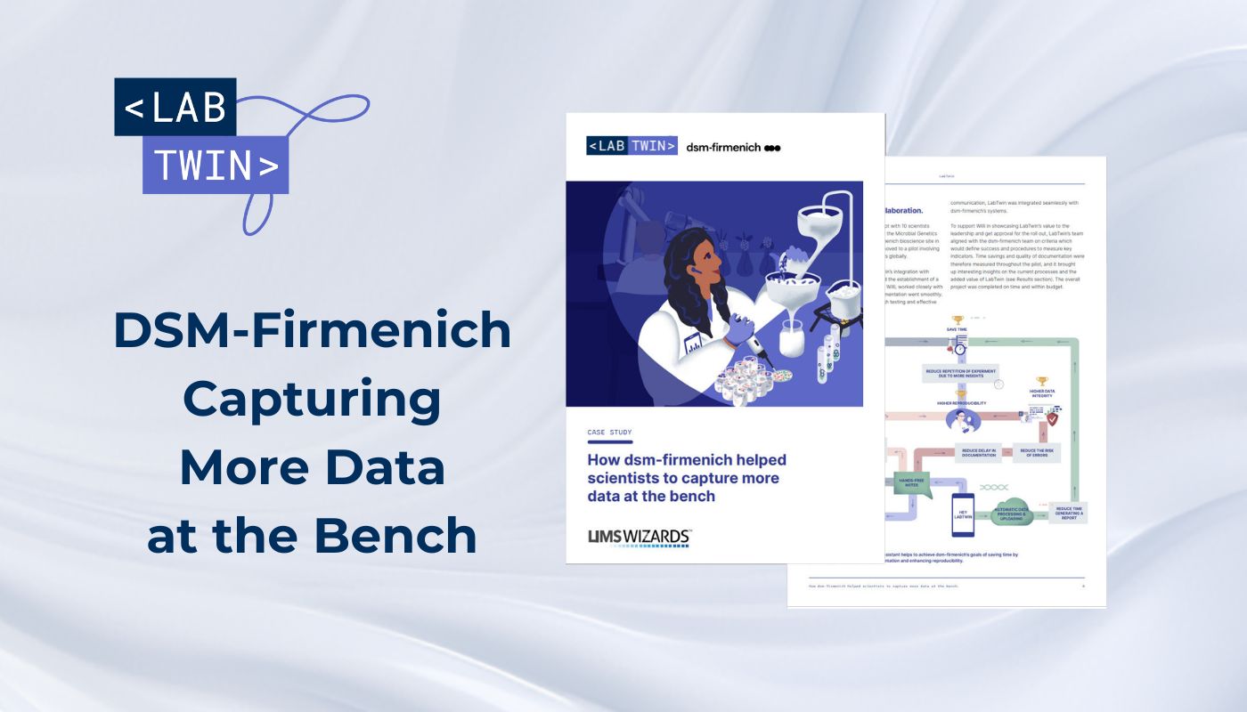 Improving Lab Efficiency: How dsm-firmenich Leveraged LabTwin’s Digital Lab Assistant